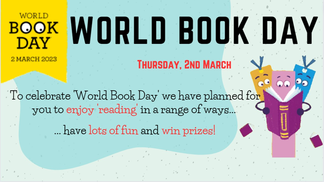 World Book Day 2023 – pmghs.com